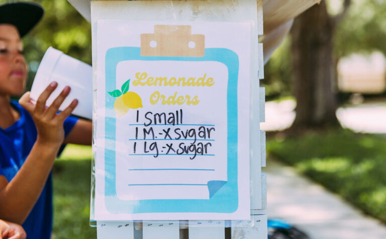 DIY Lemonade Stand FREE Printable Set - Steph Leighworthy