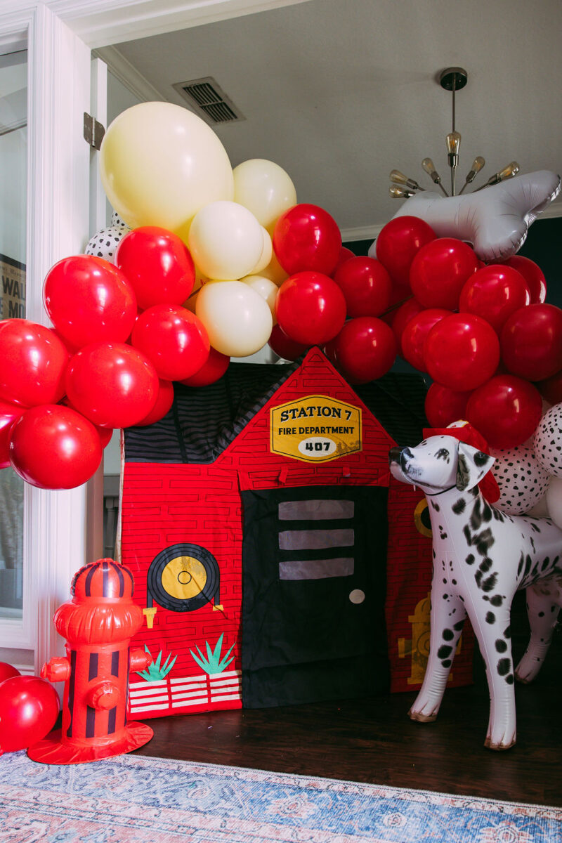 DIY Fire Truck Themed Party - Steph Leighworthy